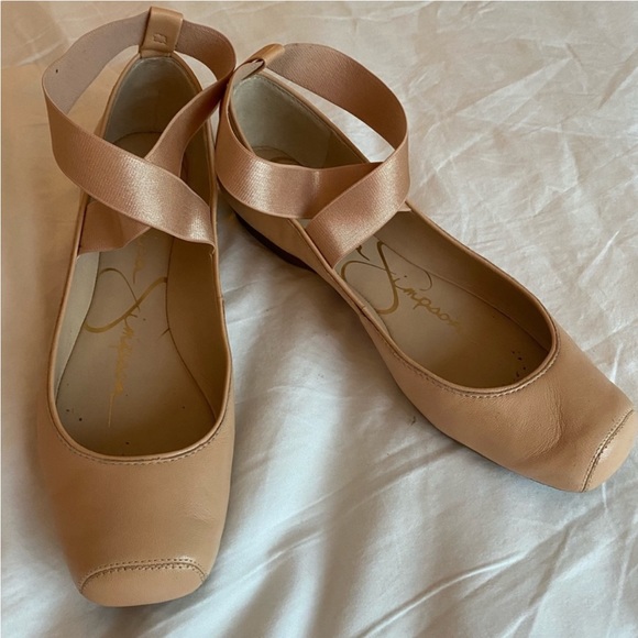 Jessica Simpson | Shoes | Jessica Simpson Pink Balletstyle Slippers ...